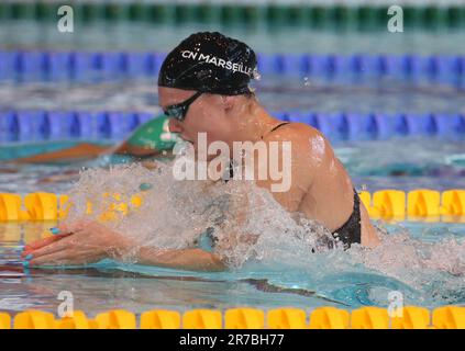 Florine Gaspard, Women Heat 100 M breaststroke during the French Elite Swimming Championships on ...