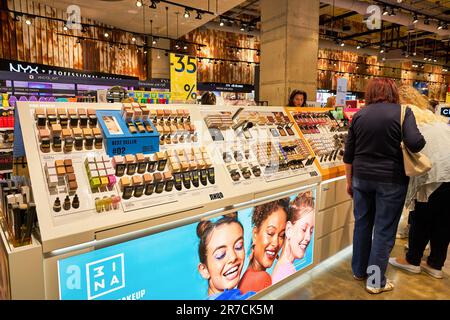 MOSCOS, RUSSIA - CIRCA SEPTEMBER, 2019: interior shot of Gold Apple ...