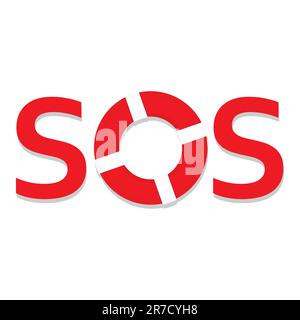 Sign / symbol sos - the international distress signal Stock Vector ...