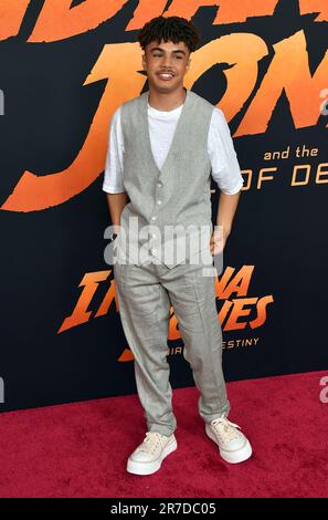 Ethann Isidore arrives at the premiere of "Indiana Jones and the Dial ...