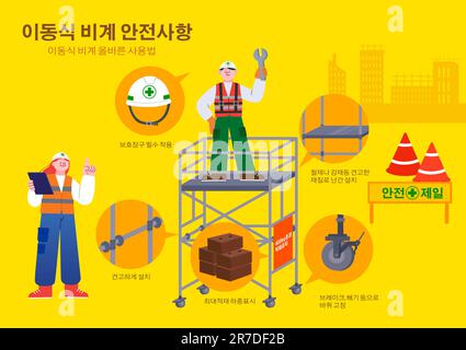 industrial safety vector illustration Stock Photo - Alamy