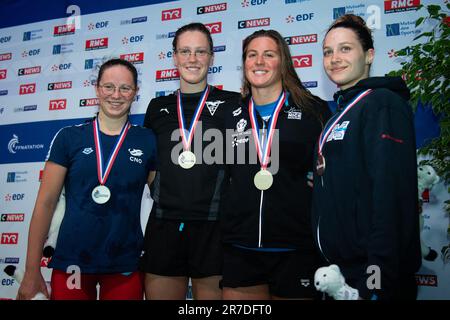 Justine Delmas competes during the Swimming French National ...