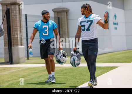 Carolina Panthers linebacker Arron Mosby (46) runs during an NFL ...