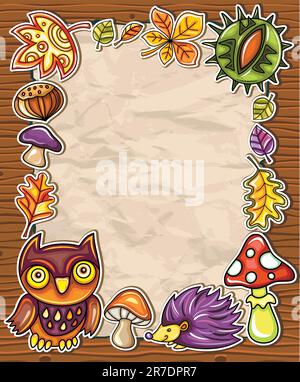 Cute Owl Borders And Frames