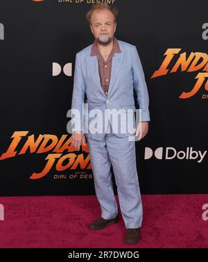 Toby Jones arrives at the premiere of "Indiana Jones and the Dial of ...