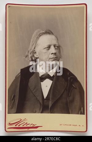 Henry Ward Beecher c. 1875 Stock Photo - Alamy