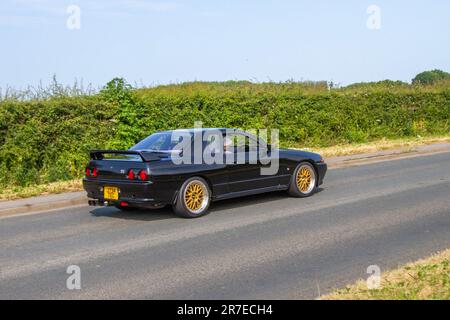 1992 90s nineties Black Nissan Skyline Gt-R Car Coupe Petrol 2600 cc ...