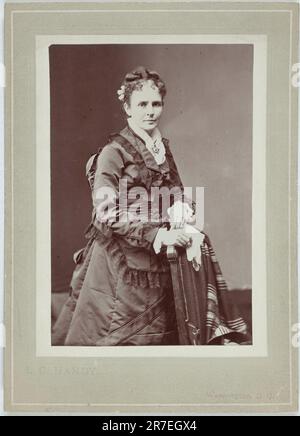 Lucretia Garfield, U.S. First Lady 1881 Stock Photo - Alamy