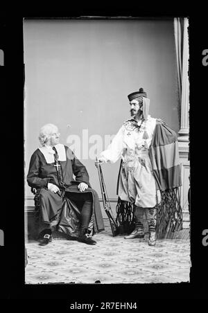 John Gibbs Gilbert and Lester Wallack c. 1860-1870 Stock Photo - Alamy