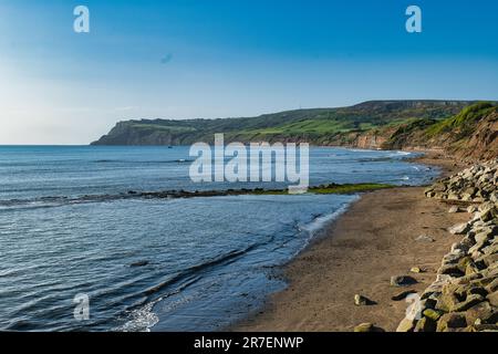 Ravenscar fromRobin Hood's Bay Stock Photo - Alamy