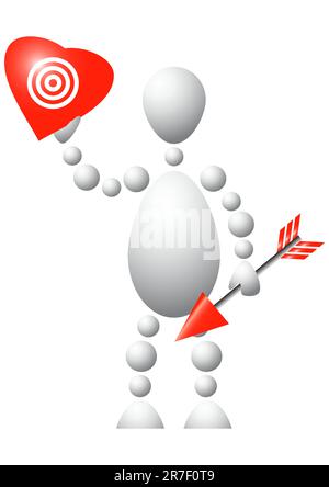 graphics design red arrow up with white background vector illustration ...