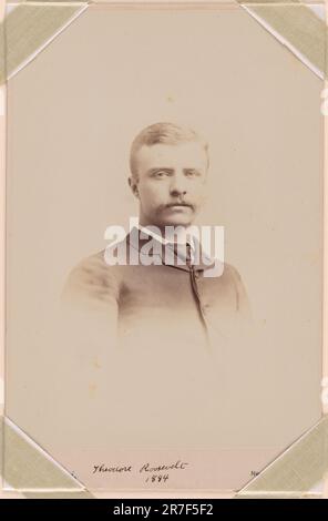 Theodore Roosevelt 1884 Stock Photo - Alamy