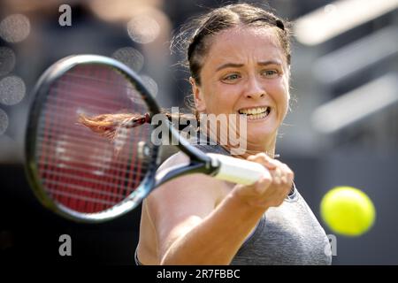 Viktoria Hruncakova (SVK) in action in the second round vs Bianca ...