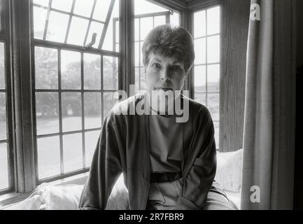 Ruth Rendell, bestselling English crime writer at her home in Suffolk ...