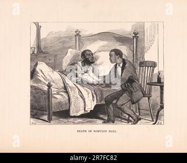 Death of Romulus Hall 1872 Stock Photo - Alamy