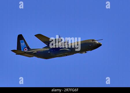 Hercules Final Flypast RAF Lossiemouth Stock Photo - Alamy