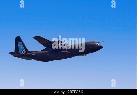 Hercules Final Flypast RAF Lossiemouth Stock Photo - Alamy