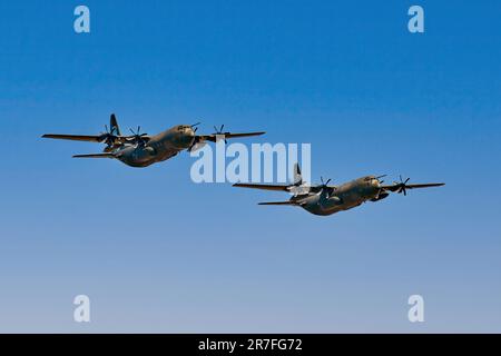 Hercules Final Flypast RAF Lossiemouth Stock Photo - Alamy