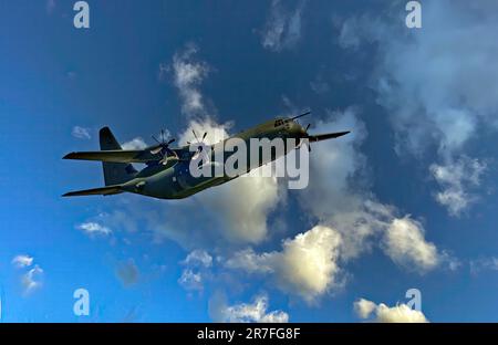 Hercules Final Flypast RAF Lossiemouth Stock Photo - Alamy