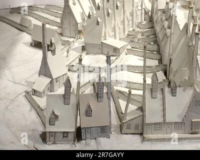 Hogsmeade scale model. The Making of Harry Potter, Warner Bros. Studio ...
