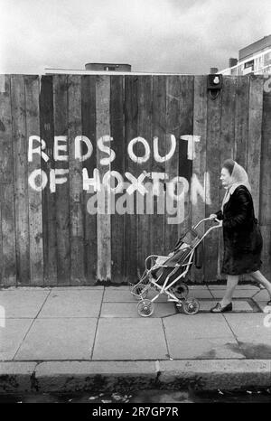 Hoxton area Tower Hamlets East London 1970s. Kids playing - play ...