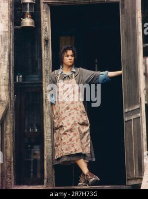Barbara Hershey, on-set of the Film, "The Baby Maker", National General ...