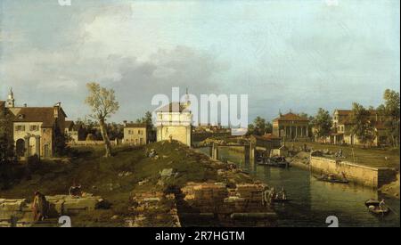 The Porta Portello, Padua 1741 by Canaletto Stock Photo - Alamy