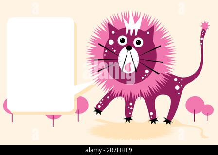 Lion, leo emblem symbol baby style Stock Vector Image & Art - Alamy