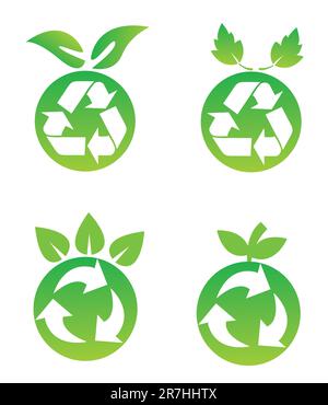 Environmental conservation symbols Stock Vector Image & Art - Alamy