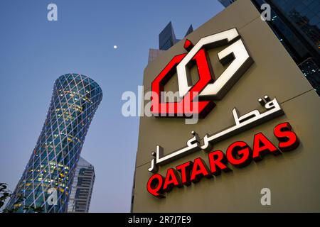 Qatar Gas,Qatargas,logo,company emblem. Established in 1984, Qatargas ...
