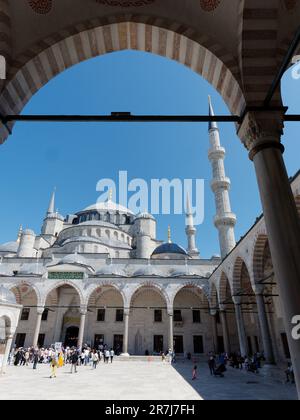 Sahn or Courtyard of the Sultan Ahmed Mosque aka Blue Mosque in ...