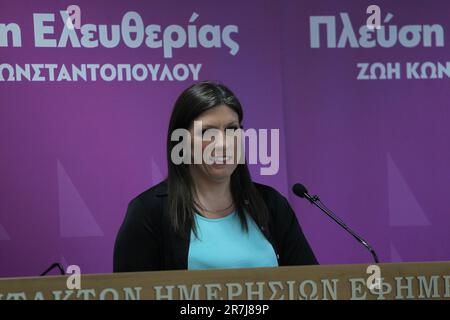 Zoe Konstantopoulou is a Greek lawyer and politician. In April 2016 ...