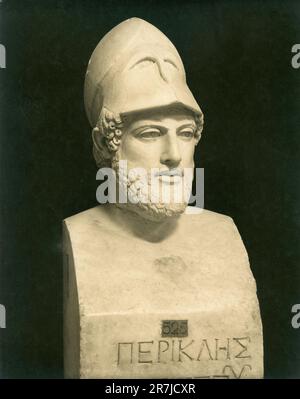 Bust of Pericles, the Vatican Museum Stock Photo - Alamy