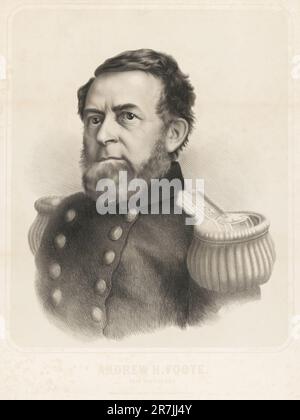 Andrew Hull Foote, 1862 Stock Photo - Alamy