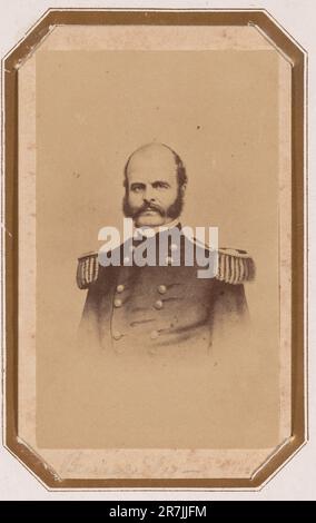 Ambrose Everett Burnside 1861 Stock Photo - Alamy