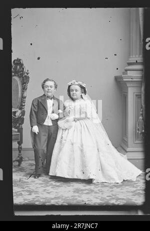 Charles and Lavinia Stratton c. 1860-1870 Stock Photo - Alamy