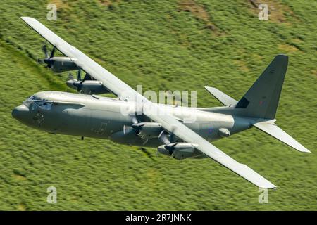 RAF Hercules last flight Stock Photo - Alamy