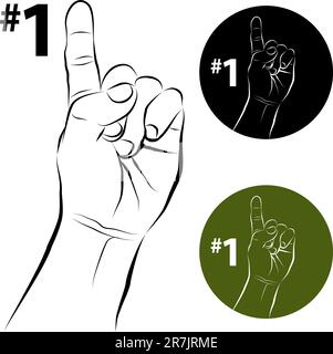 Black color hand drawing of number and mathematic symbol (Plus, minus ...