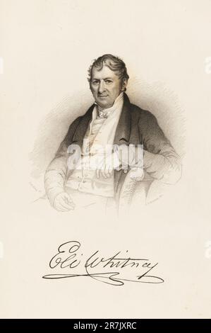 Eli Whitney in 1847 Stock Photo - Alamy