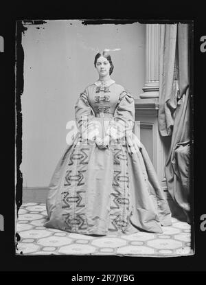 Kate Chase Sprague 1861 Stock Photo - Alamy