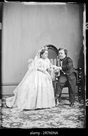 Charles and Lavinia Stratton c. 1860-1870 Stock Photo - Alamy
