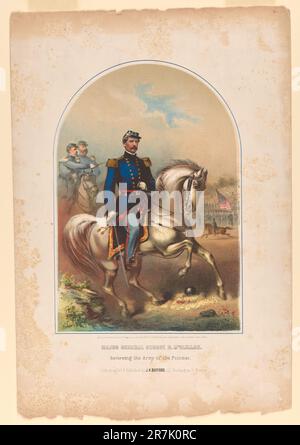 George Brinton McClellan 1861 Stock Photo - Alamy