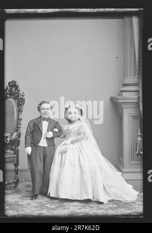 Charles and Lavinia Stratton c. 1860-1870 Stock Photo - Alamy