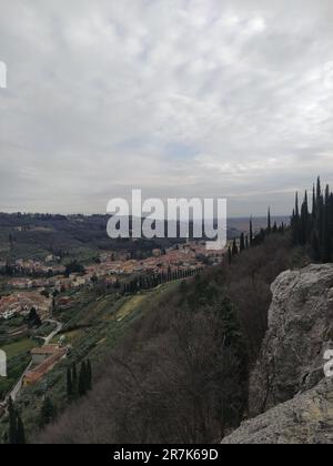 View of Avesa in Verona town, Italy Stock Photo - Alamy