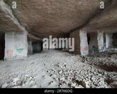 Quarries in Avesa in Verona city, Italy Stock Photo - Alamy