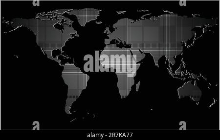 World Map Texture Stock Vector Image & Art - Alamy
