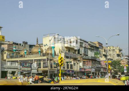 07 29 2004 Vintage Sunhari Masjid, Chandini Chowk, Old Delhi, India ...