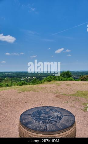 Summit of Kinver Edge, Kinver, Staffordshire Stock Photo - Alamy