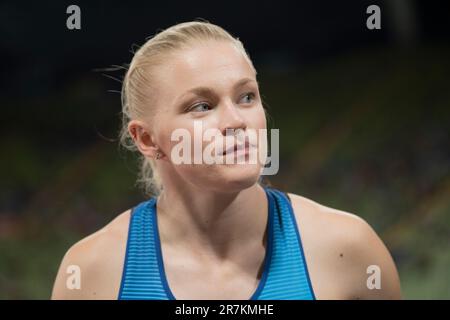 Wilma Murto (Finland). Pole vault Gold Medal. European Championships ...