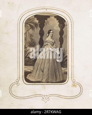 Varina Howell Davis c. 1861-1865 (after earlier photograph Stock Photo ...